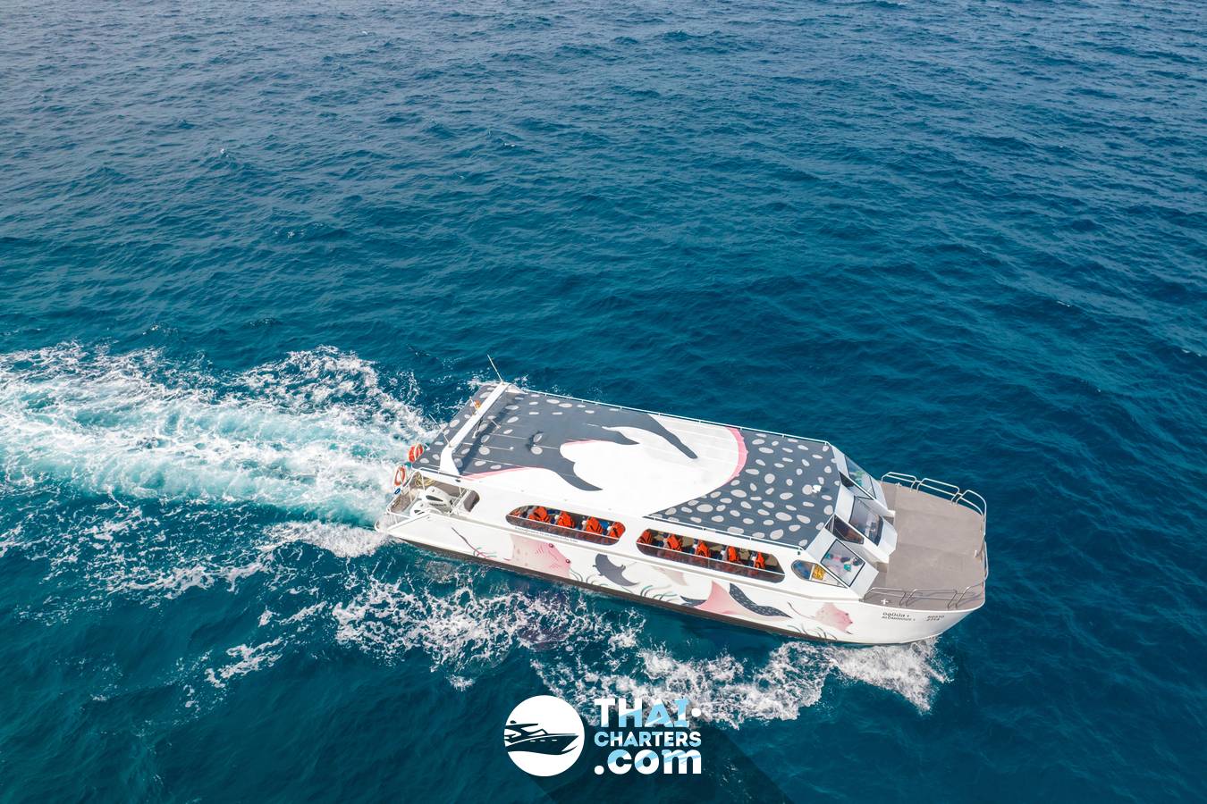 «Catamaran Aluminous» Power Catamaran for rent in Phuket
