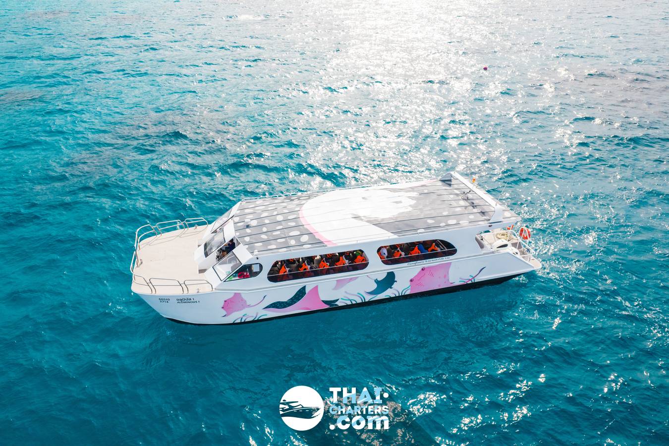 «Catamaran Aluminous» Power Catamaran for rent in Phuket